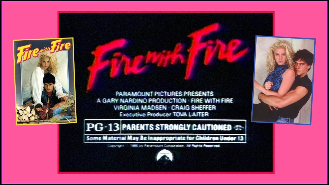 Fire With Fire (1986). TV Spot. Starring Virginia Madsen. - YouTube