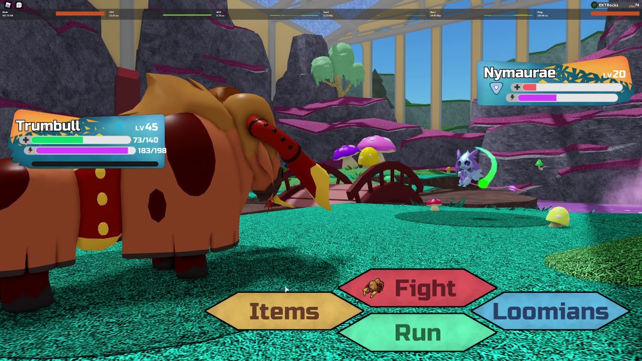 Loomian Legacy Gamma Nymaurae - YouTube