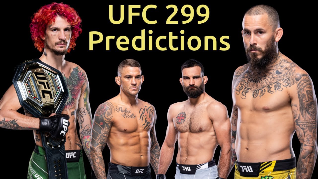 UFC 299 O’Malley vs Vera 2 Full Card Predictions and Breakdown!! - YouTube