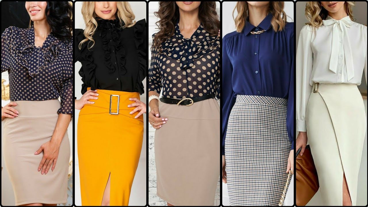 Workplace Chic: Elevate Your Office Style with Trendy Skirts and ...