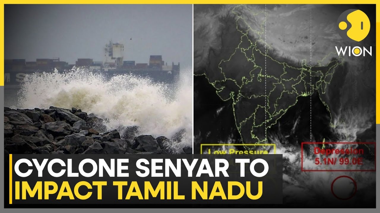 Cyclone Senyar to Impact Tamil Nadu: Heavy Rain and Strong Winds ...