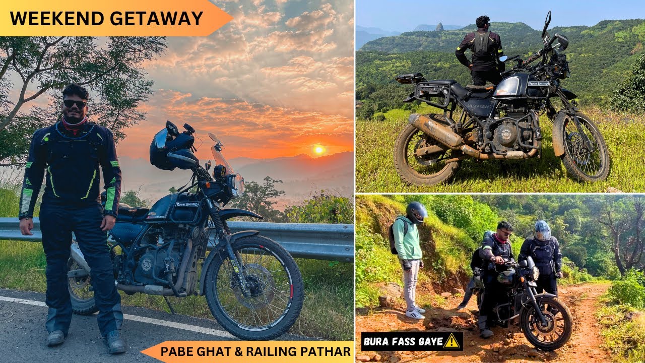 WEEKEND GETAWAY NEAR PUNE - PABE GHAT & RAILING PATHAR ! - YouTube