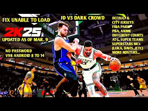 NBA 2K25 ANDROID CLASSIC RIVALRY LAKERS VS CELTICS IN DARK CROWD ...