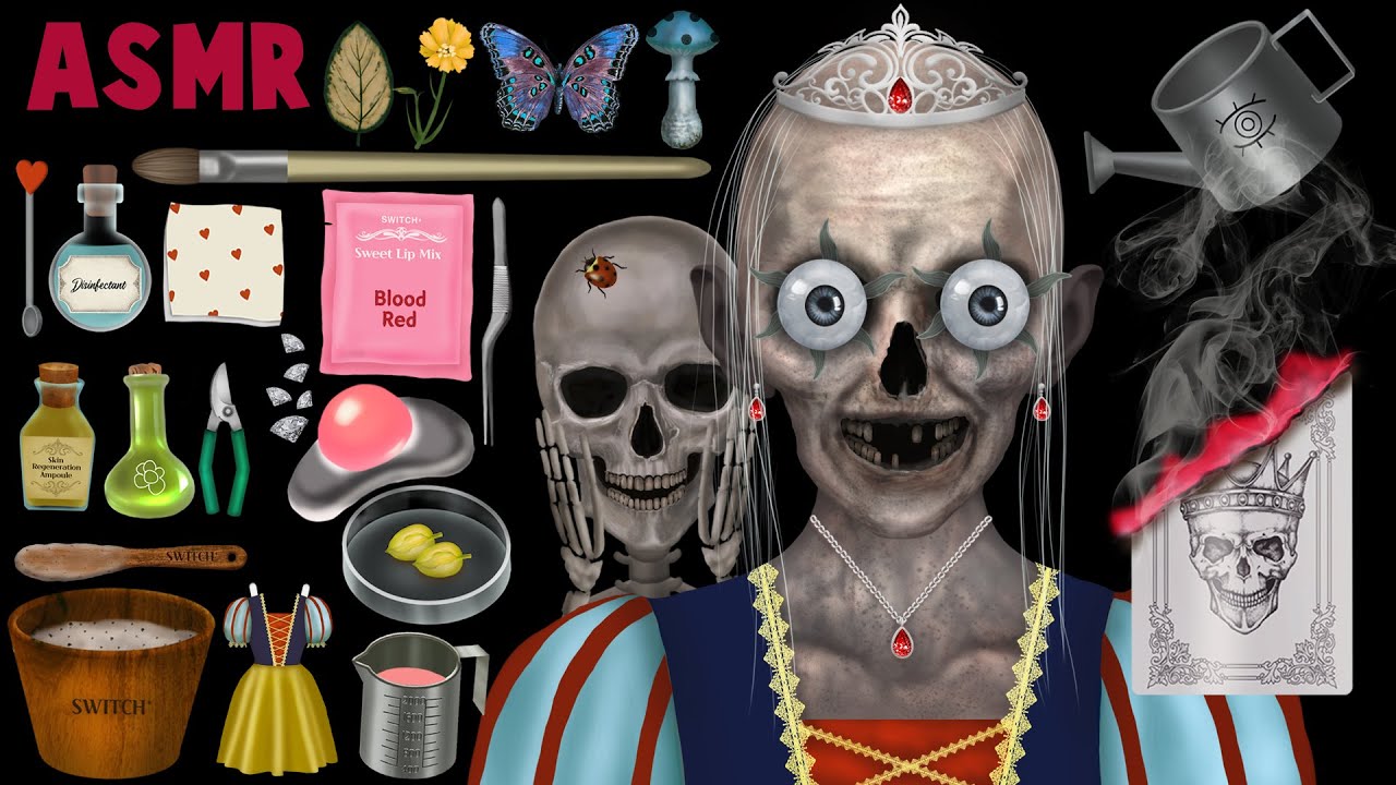 [ASMR|스톱모션] Transform a zombie into a princess👸 | Snow White Zombie and ...