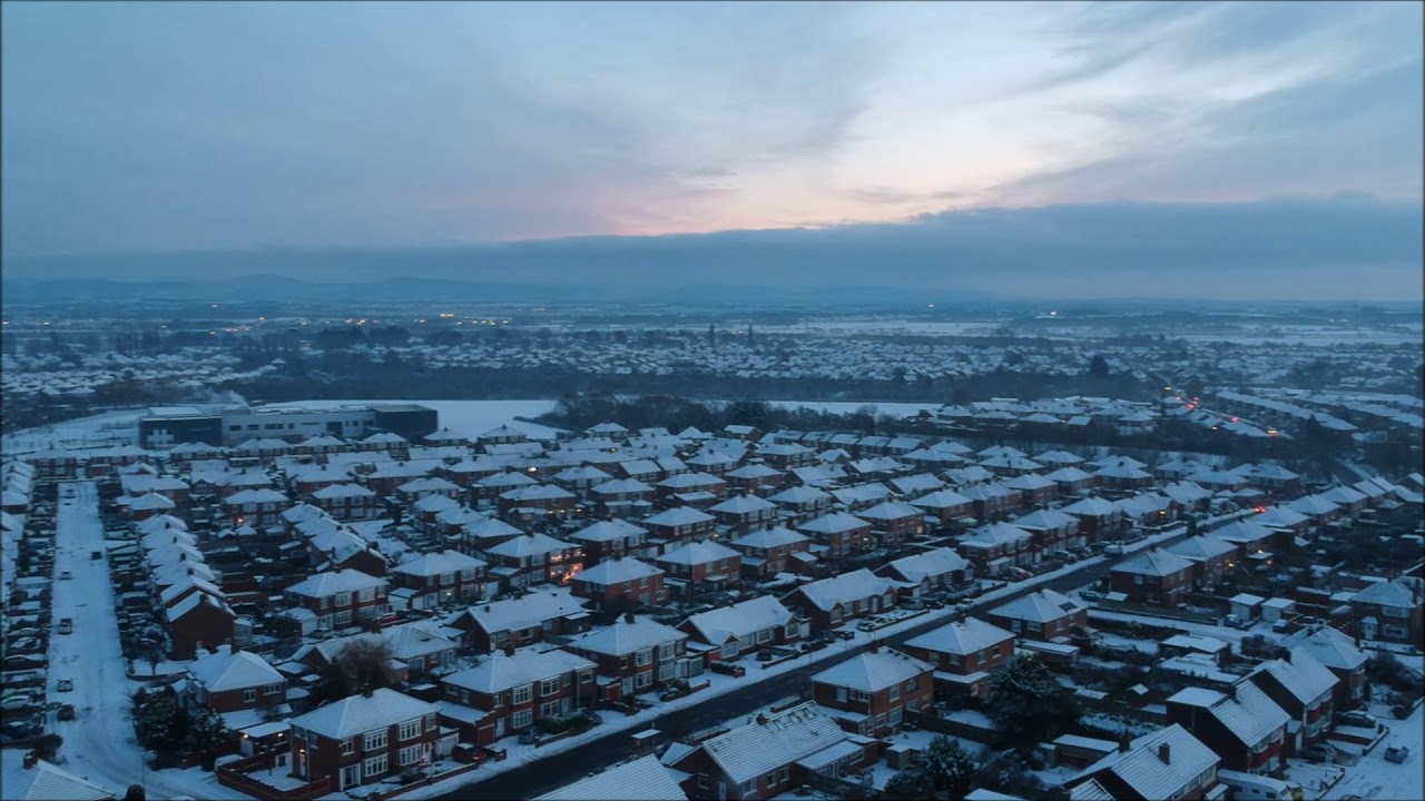 Snow on Teesside December 2017 - YouTube
