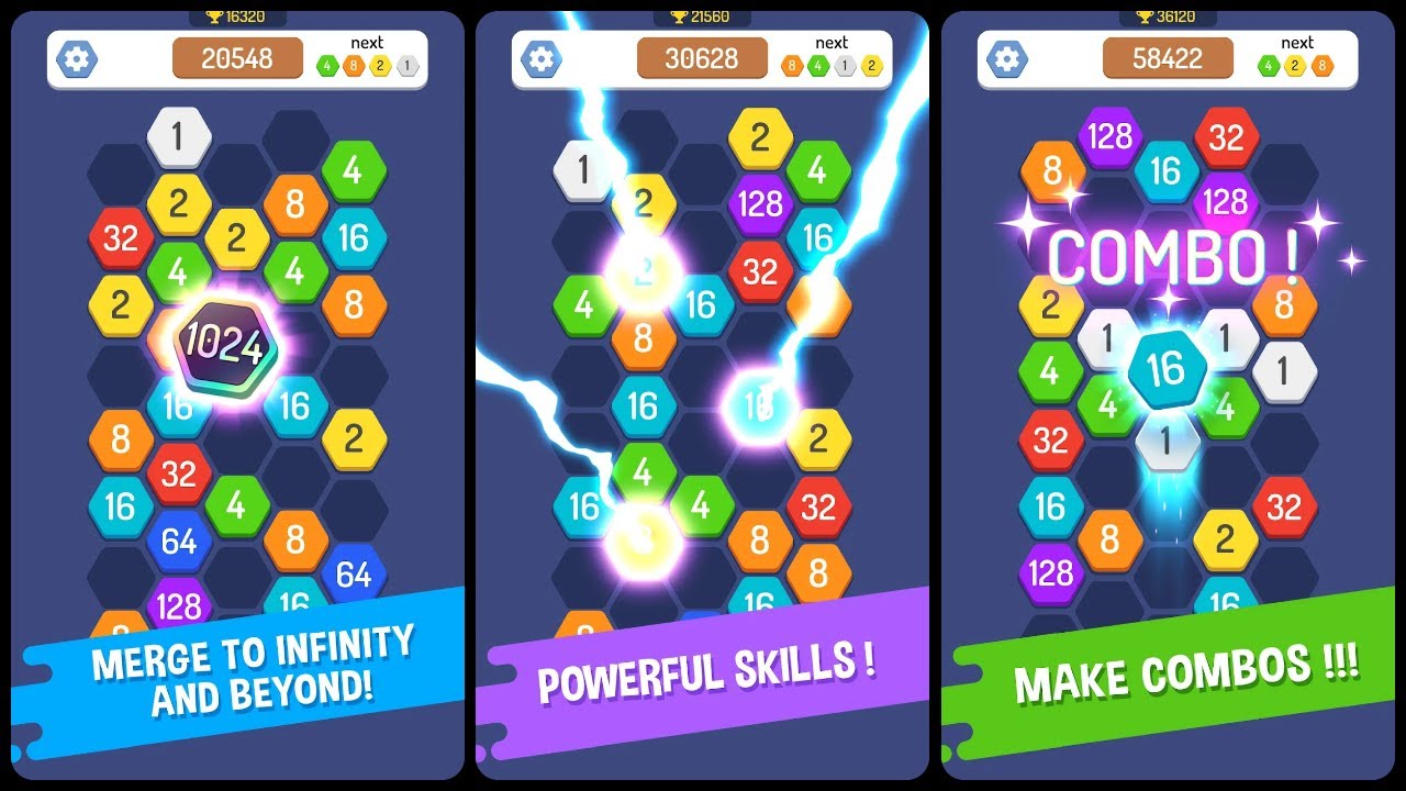 Digit Gem Merge Mobile Game | Gameplay Android - YouTube