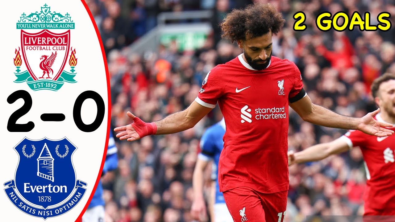 Liverpool vs Everton 2-0 - All Goals and Highlights - 2023 - YouTube