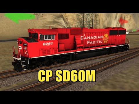 Addons CP SD60M Triclops - Trainz Simulator Android - YouTube