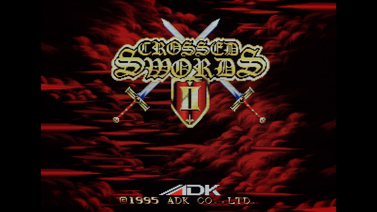 Crossed Swords II Intro (Neo Geo) - Sony BVM-A32 - YouTube