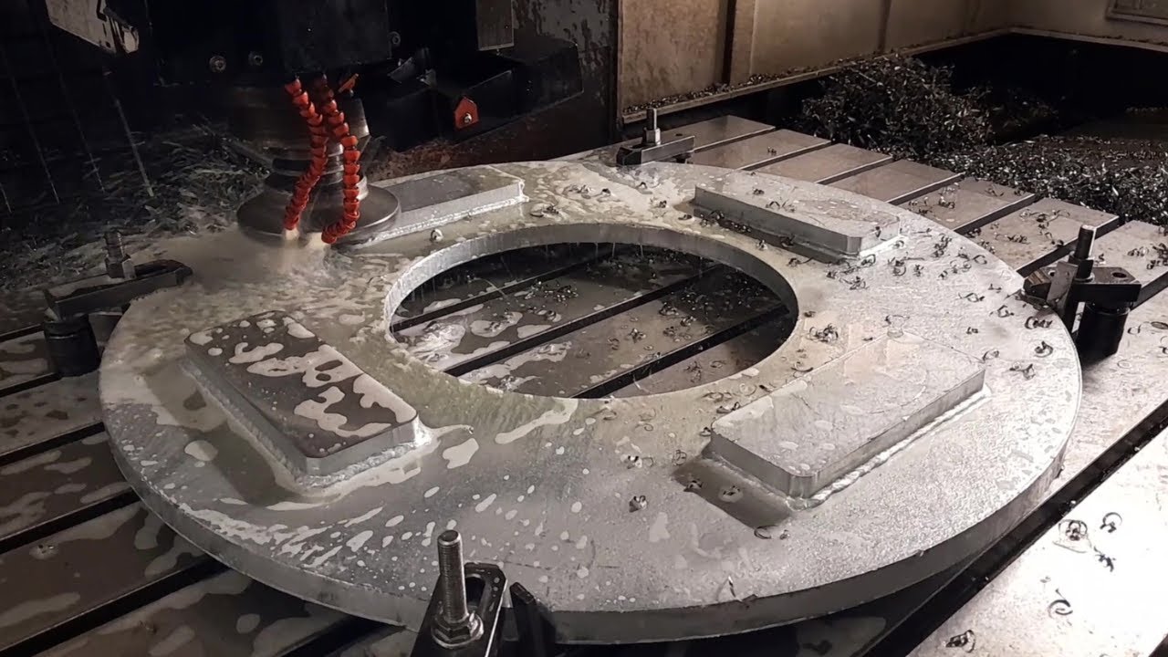 Cnc Milling - Robot Riser Machining | Robot Yükseltici İşlemesi - YouTube