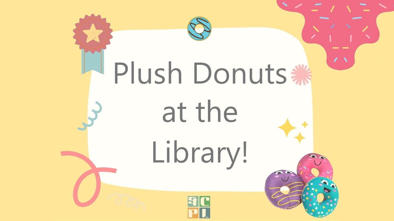 Plush Donuts at the Library - YouTube