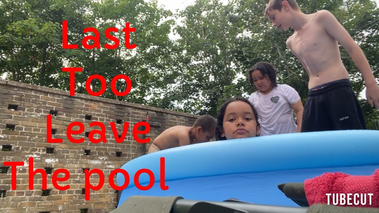 Last to leave the pool wins - YouTube