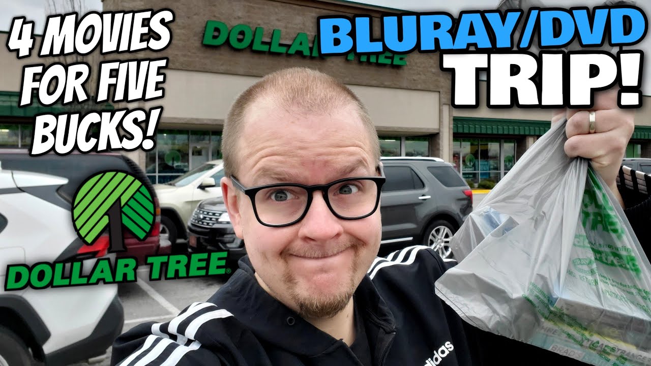 DOLLAR TREE TRIP! | 4 MOVIES FOR 5 BUCKS! - YouTube