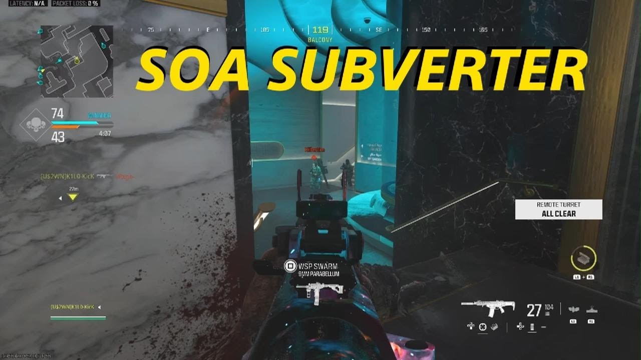 SOA SUBVERTER gameplay on 6STAR (No Commentary)Call of Duty MW3 - YouTube