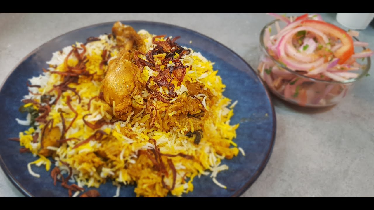 Healthy Chicken Biryani ( How to make healthy Biryani ) - YouTube