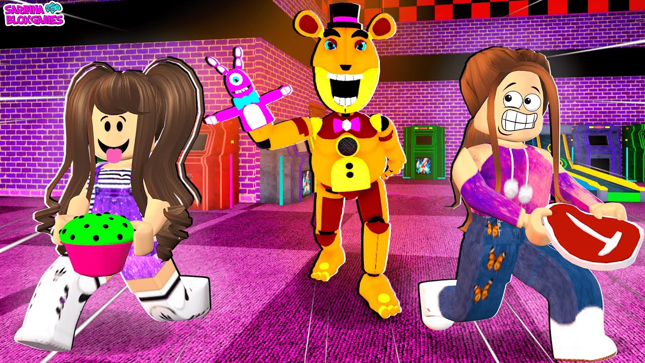 SOBREVIVENDO ao FREDDY E SEUS AMIGOS por 5 NOITES no ROBLOX - Freddys ...