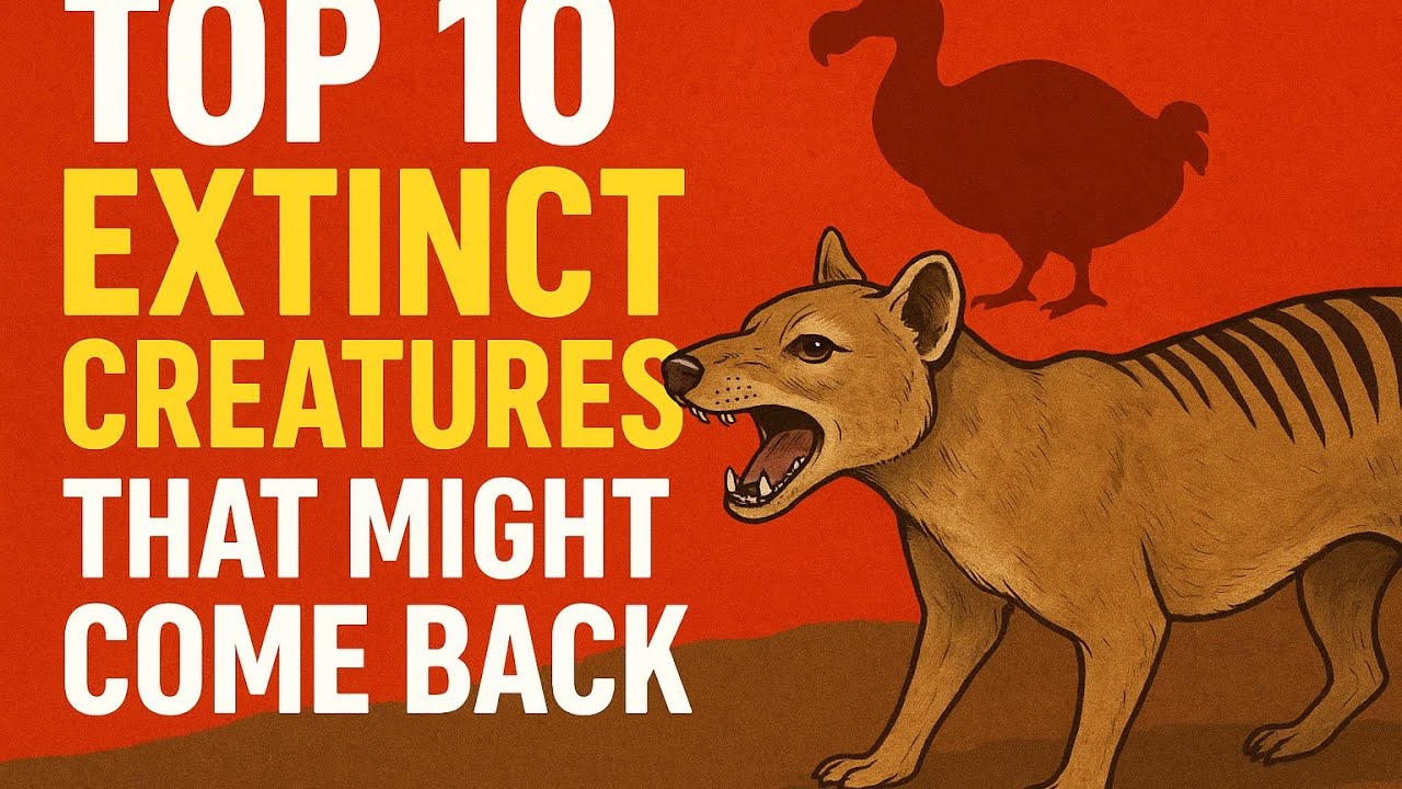 Top 10 Extinct Creatures That Might Come Back - YouTube