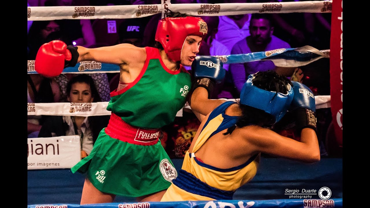 Elizabeth Cabrera vs Ludmila Olguin - YouTube