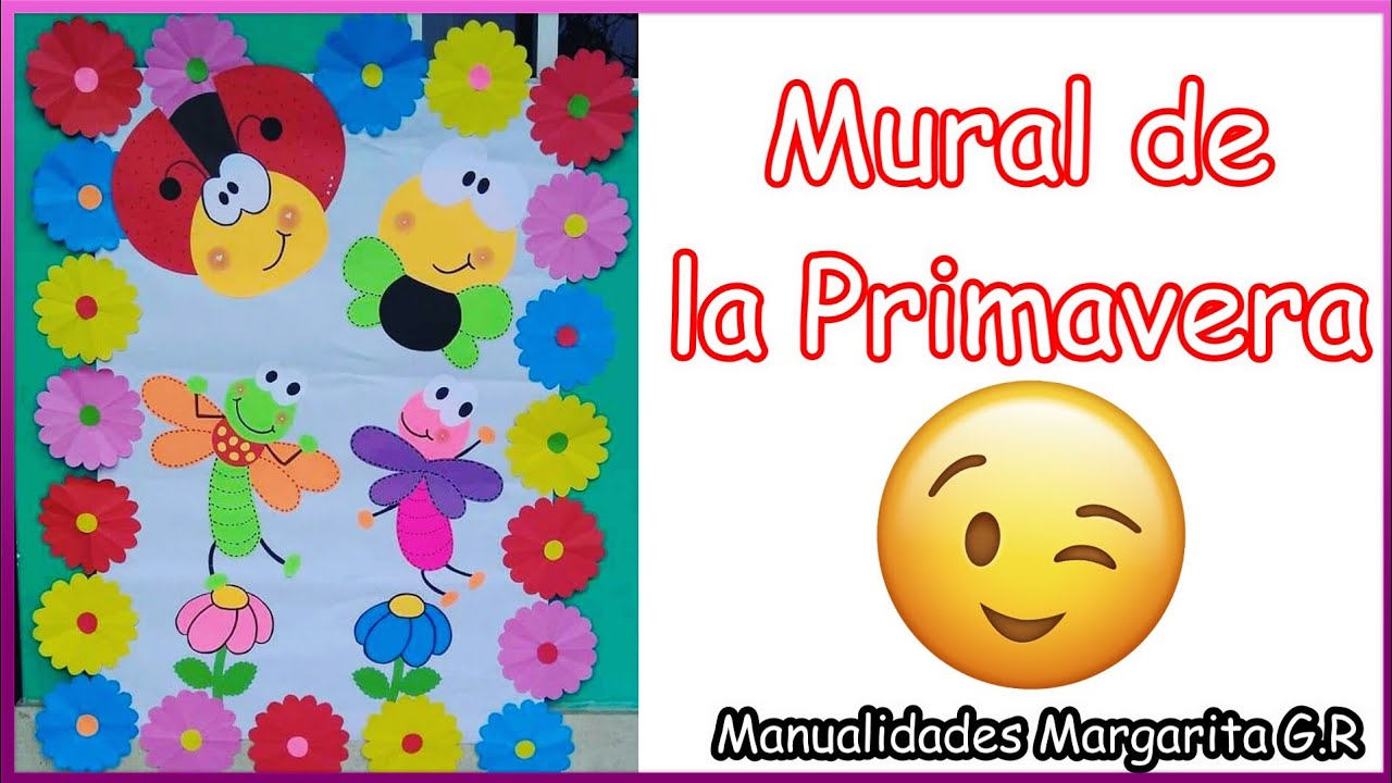 Mural de la PRIMAVERA ..🐦🐝🌻 - YouTube