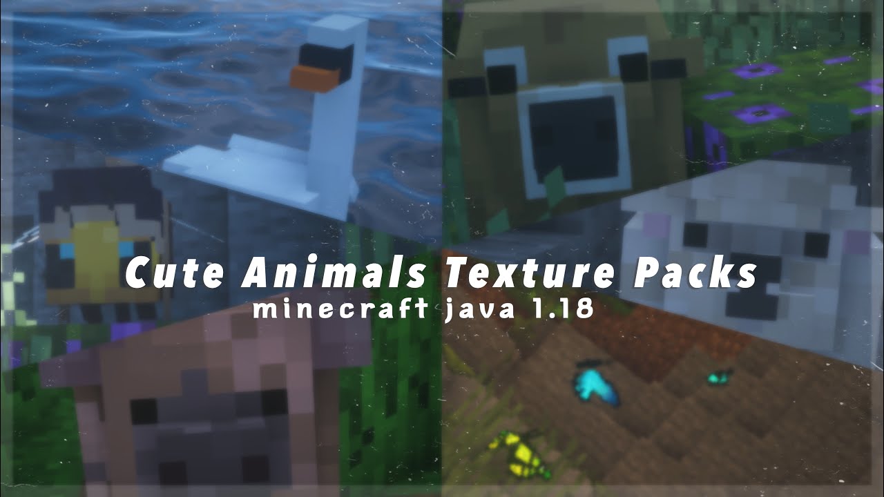 Cute Resourcepacks for 1.18 Minecraft Java - YouTube