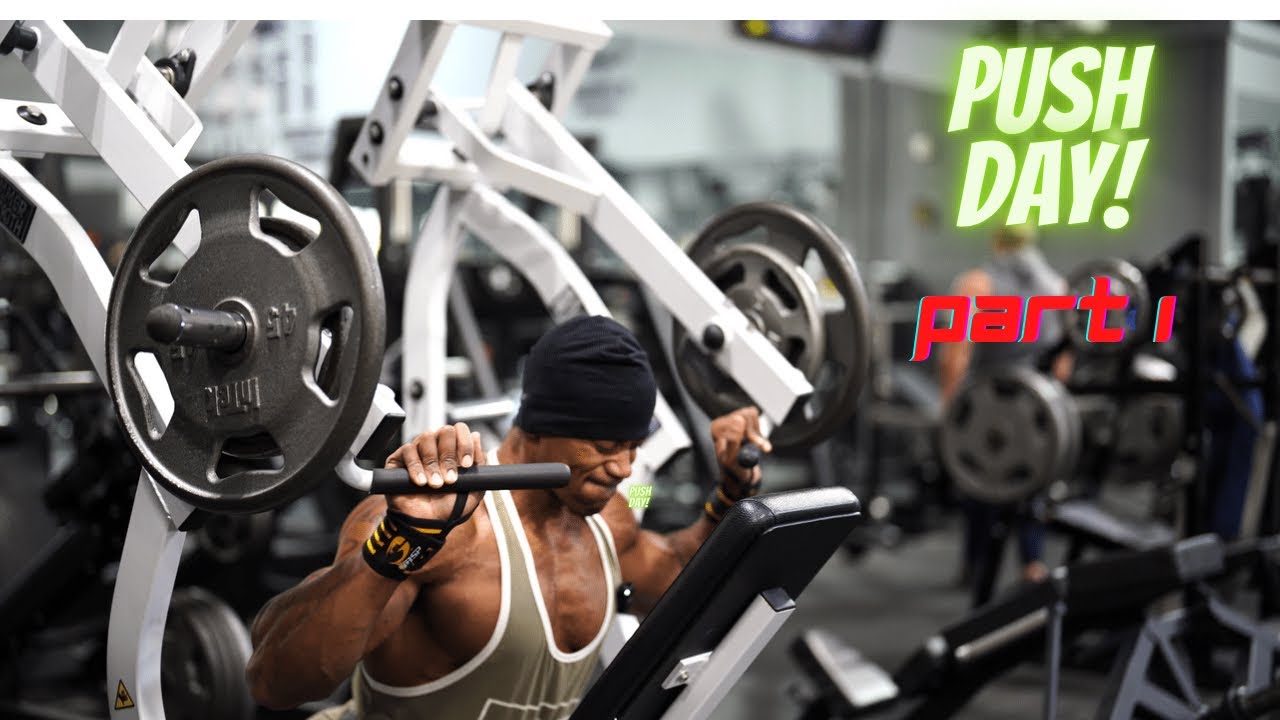 Push Day! Shoulder.. Pt.1 - YouTube