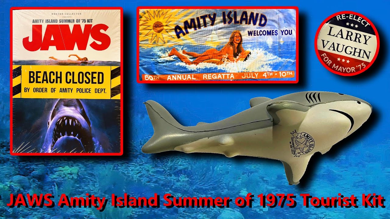 JAWS Amity Island Summer of 1975 Tourist Attraction Kit - YouTube