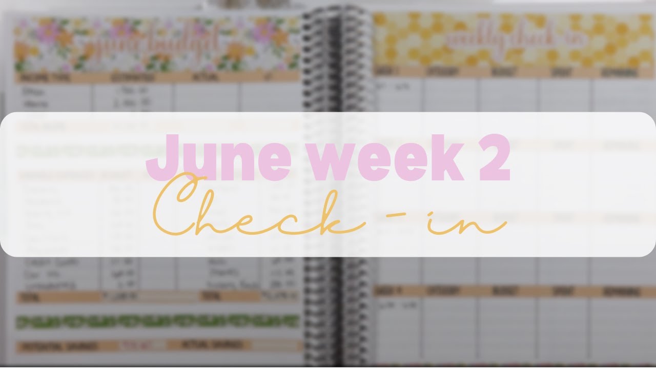 June Budget Week 2 Check in | LML Stickers - YouTube