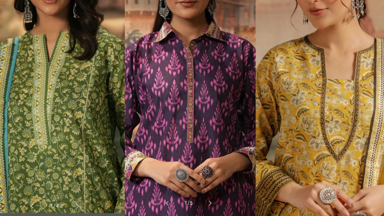 40+Very Stylish Dress Designing Ideas With Boder/Winter Dress Design ...