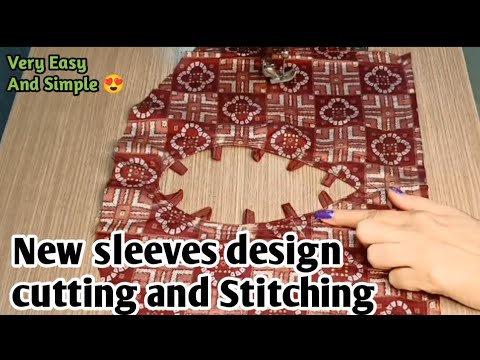 Very very Easy and beautiful sleeves design! Dori Loop Sleeves design ...