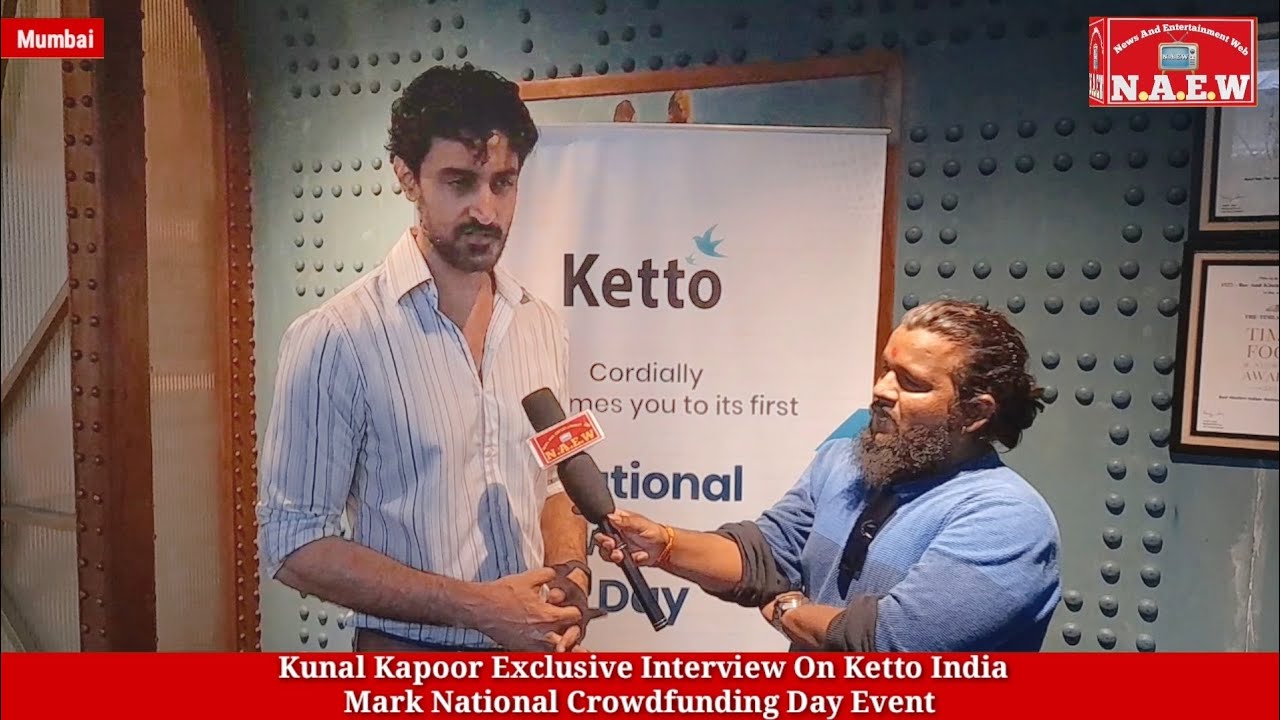 Kunal Kapoor Exclusive Interview On Ketto India Mark National ...