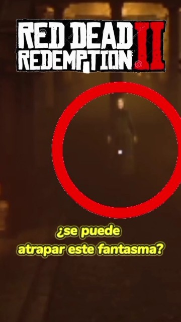 ¿se puede atrapar este fantasma 👻 de RED DEAD REDEMPTION 2 ? - YouTube