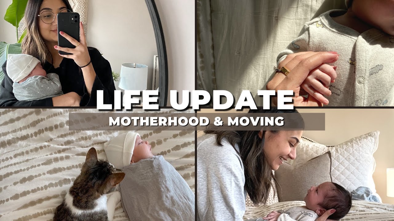 LIFE UPDATE | new mom life & moving. - YouTube