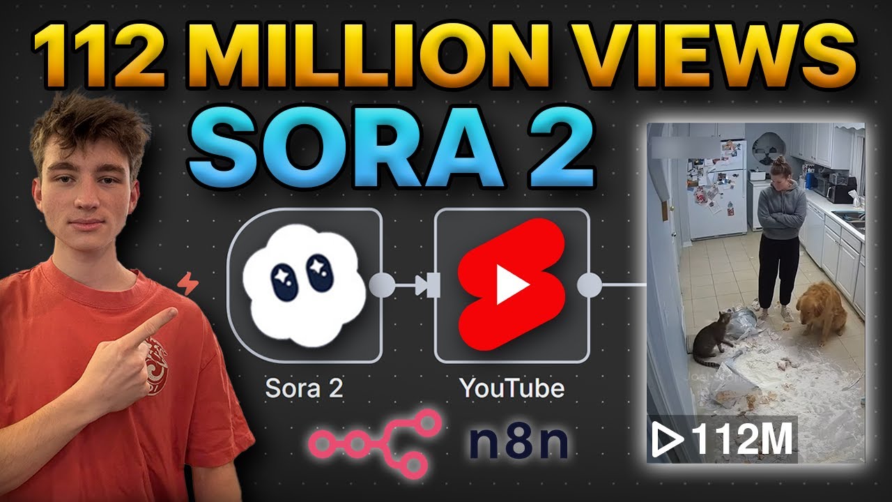 100% Automated Sora 2 Home Camera Shorts in n8n (Full Guide) - YouTube