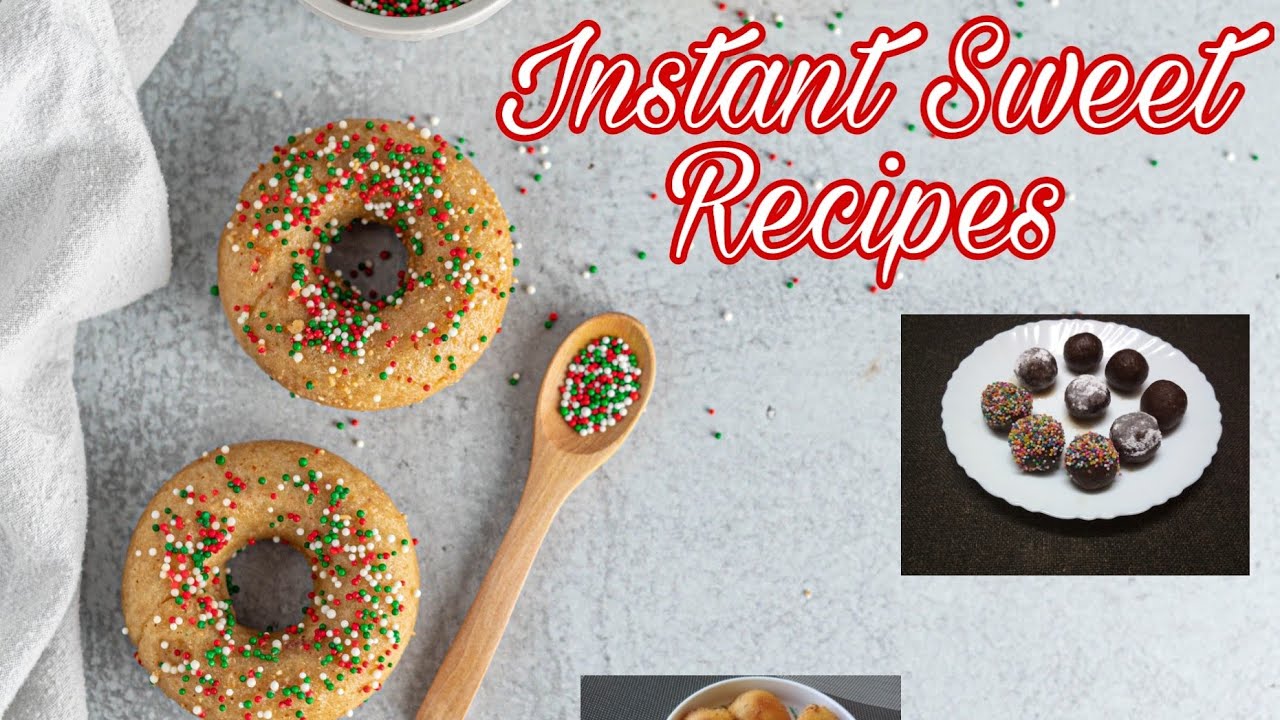 2 Instant Sweets For Anytime Quick And Easy Sweet Recipes YouTube 2-instant-sweets-for-anytime-quick-and-easy-sweet-recipes-youtube