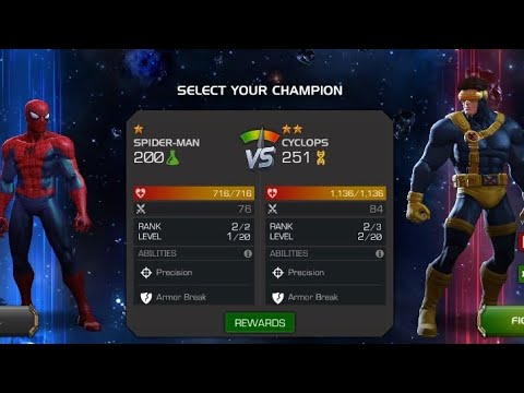 spiderman vs Cyclops💯 | cyclops laser is🔥 | Avengers vs X-Men 🤜🤛#viral #avengers #xmen #gaming ...