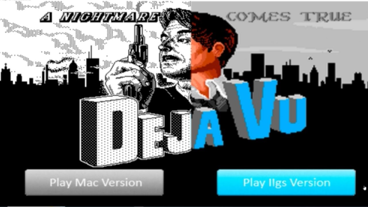 Deja Vu - A Nightmare Comes True: Macventure Series (Walkthrough) - YouTube