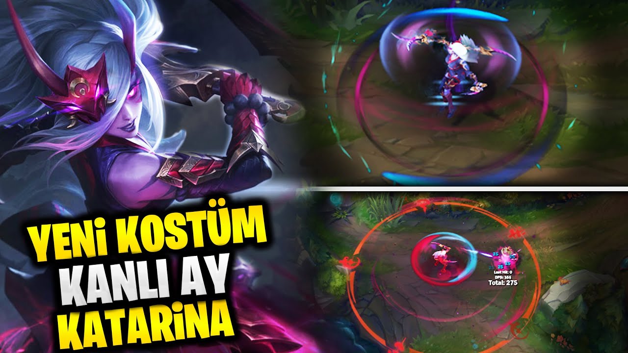 *YENİ* KANLI AY KATARİNA SKİNİ EFSANE | EN İYİ KATA KOSTÜMÜ İLE TEK ...