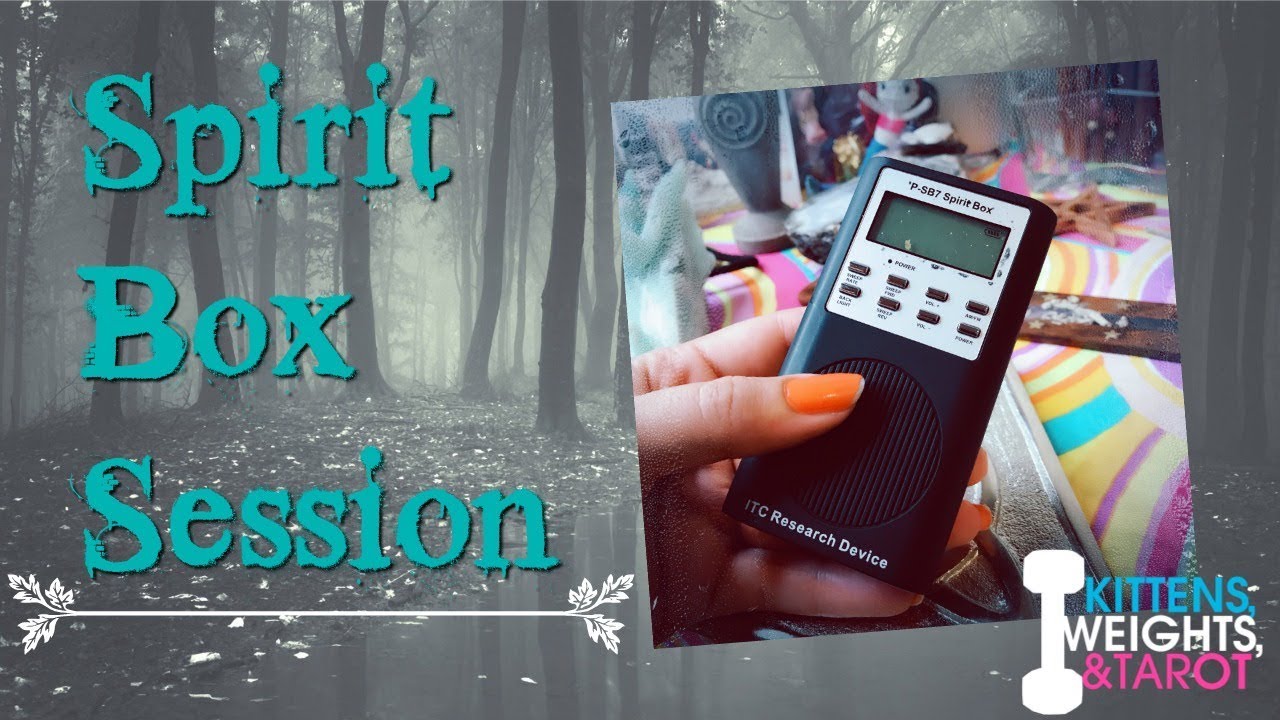 Spirit Box Session - YouTube