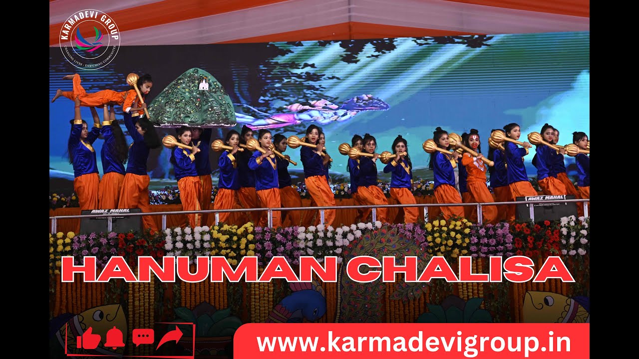 HANUMAN CHALISHA ACT | RAMAYANA | KARMA DEVI GROUP - YouTube