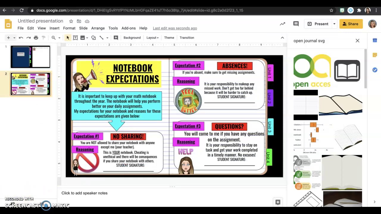 Interactive Journals with Google Slides - YouTube