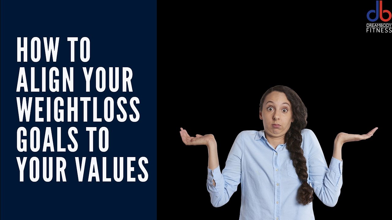 HOW TO ALIGN YOUR WEIGHTLOSS GOALS TO YOUR VALUES - YouTube