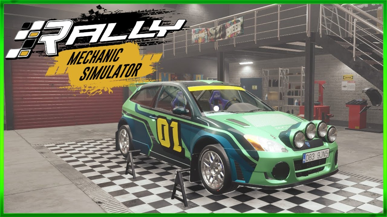 Rally Mechanic Simulator - First Look - Upgrades And Gravel Races ...