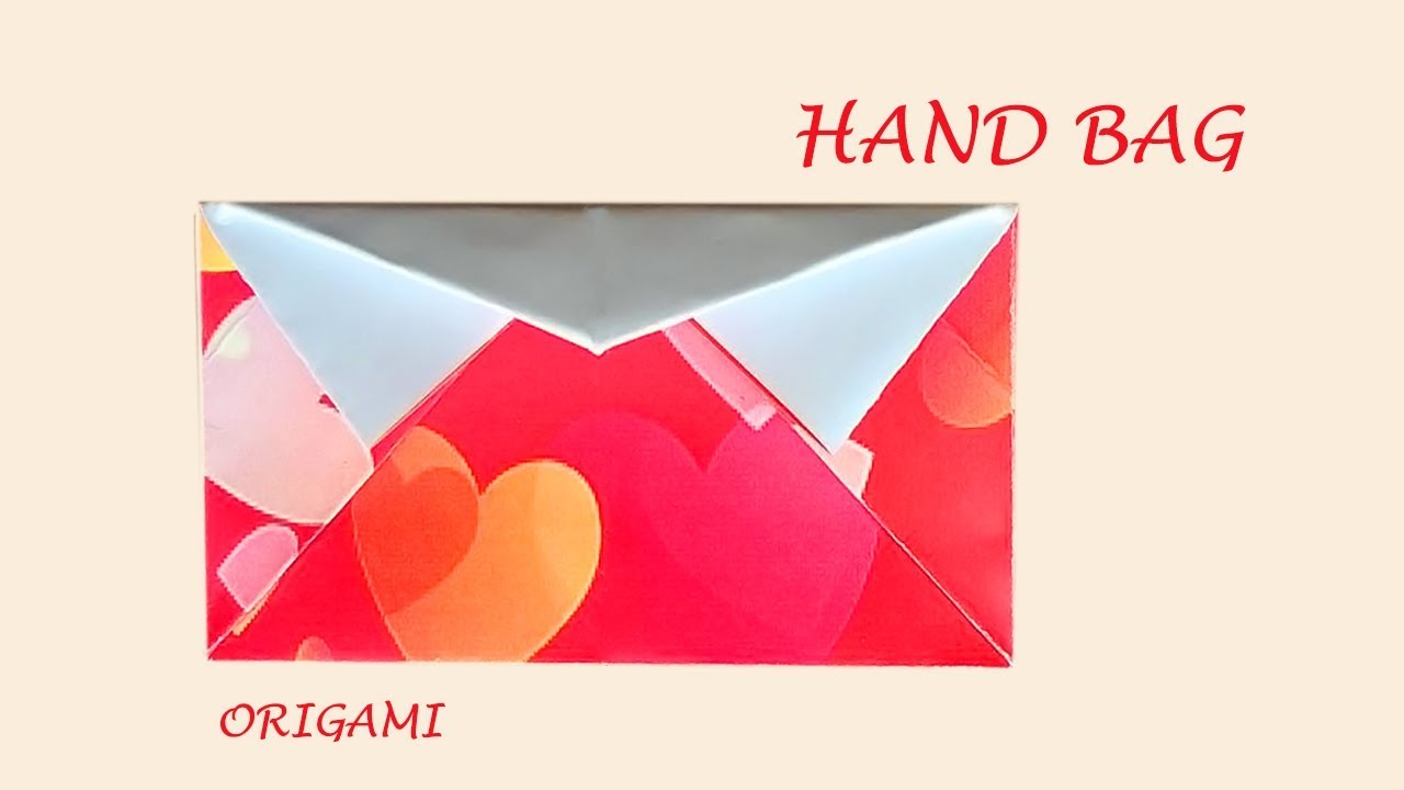 Cool easy origami Clutch bag to DIY - YouTube