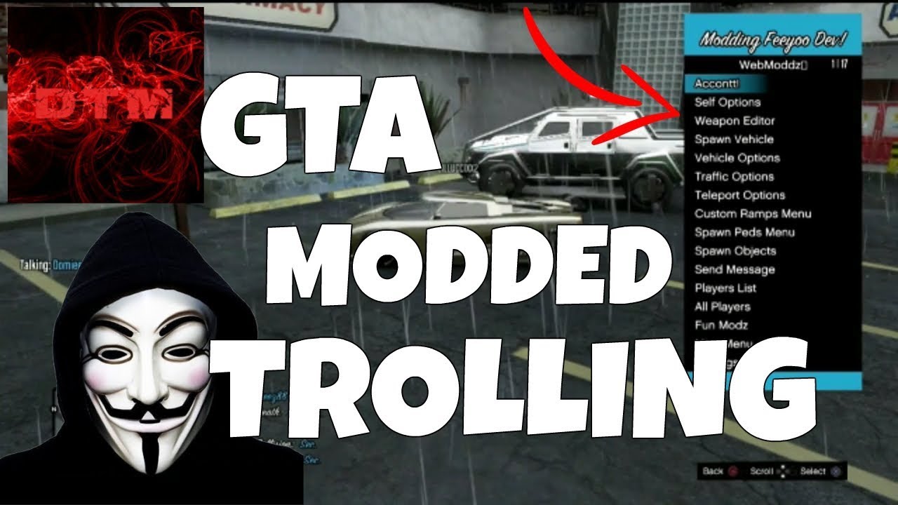 GTA MODDED TROLLING & FUNNY MOMENTS - YouTube
