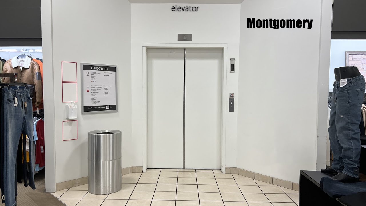 Epic Motor! Montgomery Hydraulic Elevator at Macys - Louis Joliet Mall - Joliet, IL - YouTube