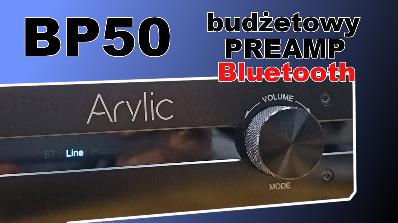 Arylic BP50 - budżetowy przedwzmacniacz Bluetooth - YouTube