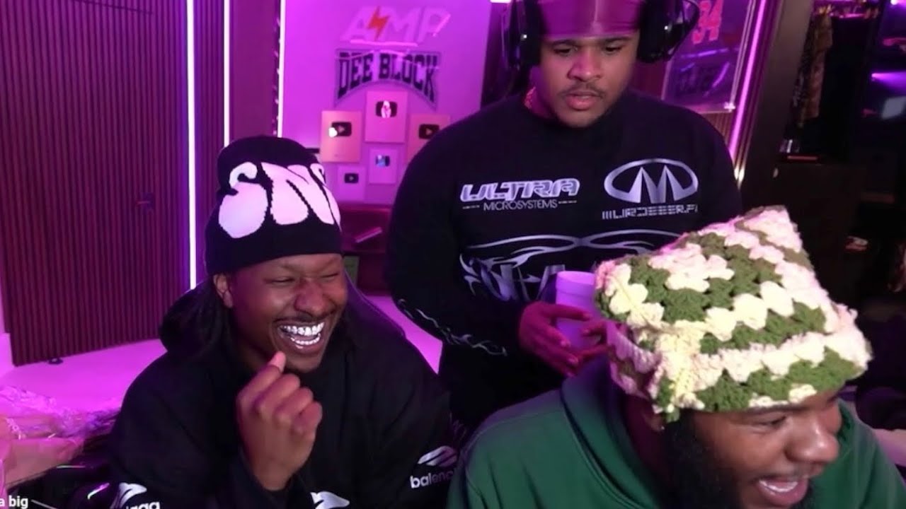 Duke, Fanum & Chris Freestyle Live!🔥 - YouTube