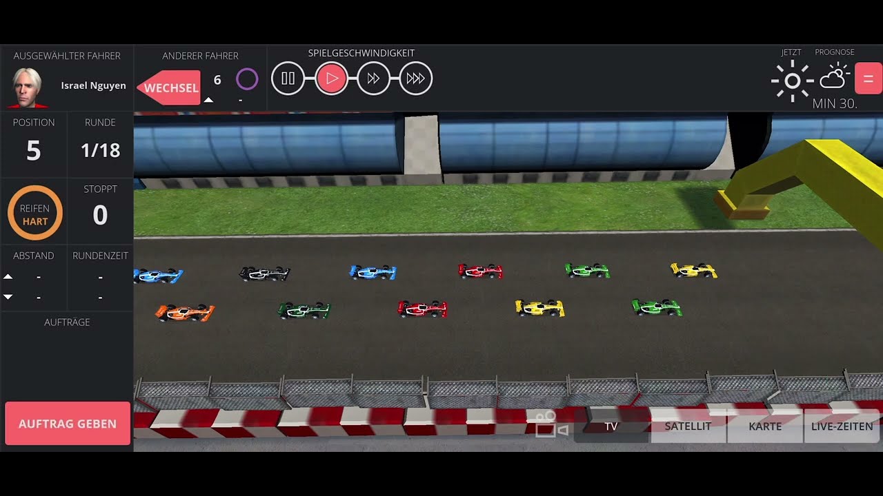 5.2 Monza 🇮🇹 Team Order - Racing Manager - YouTube