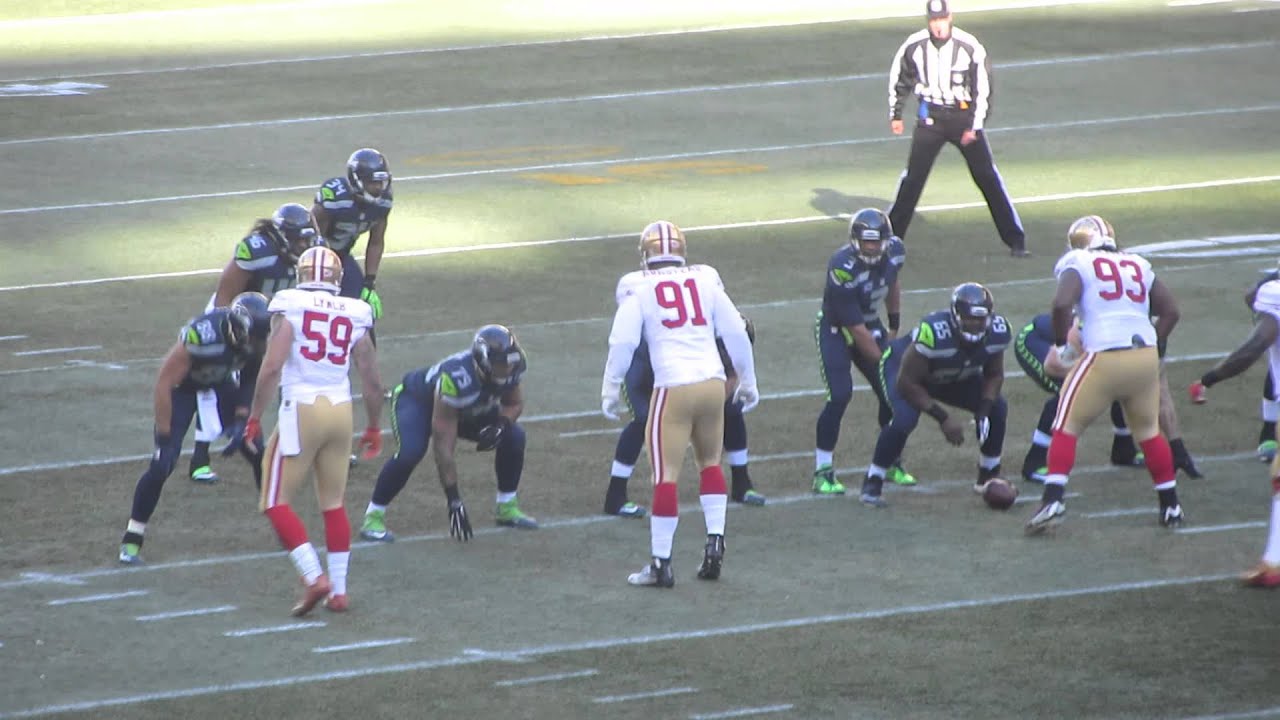 SeaHawks vs Forty Niners Nov 22, 2015 [Tyler Lockett TD after Thomas ...