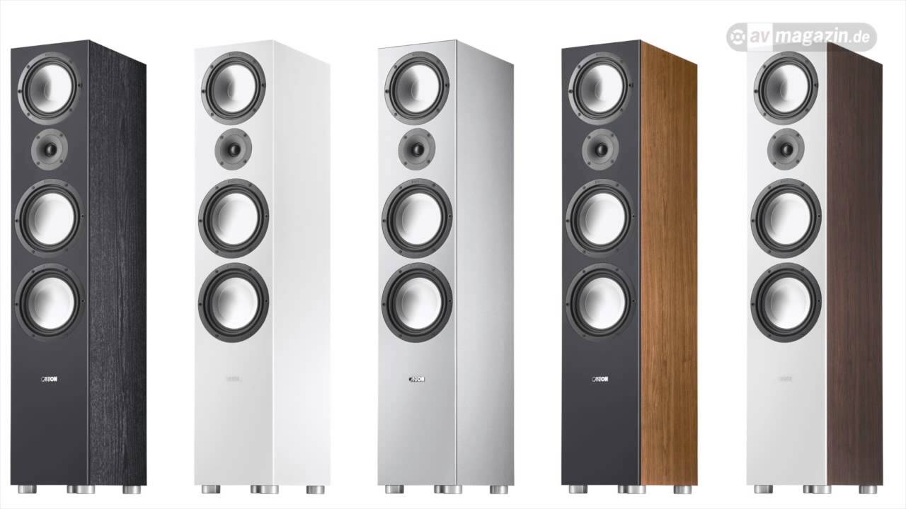 Canton GLE 496 Standlautsprecher Test - YouTube